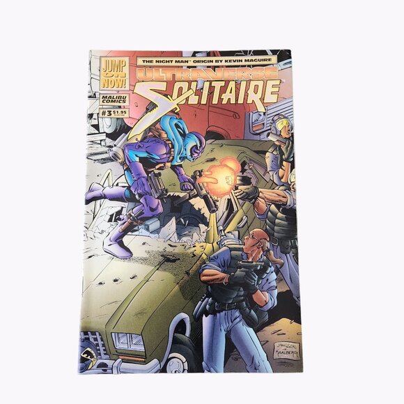 Malibu Comics | Other | Malibu Comics Ultraverse Solitaire 3 Comic Book ...